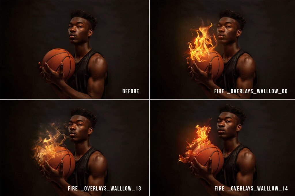 Fire PNG Transparent Photoshop Overlays – walllow.com