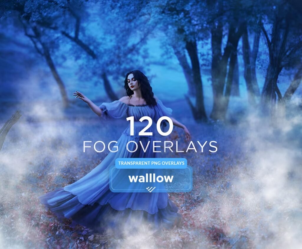 120 High-Resolution Fog Overlays | Realistic Mist, Haze, and Smoke ...