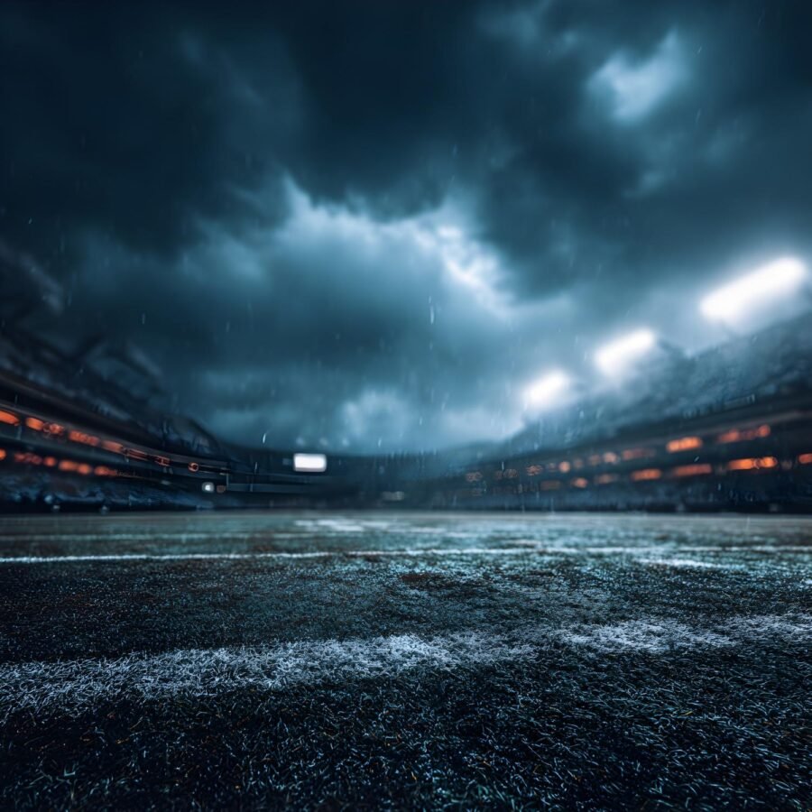 Free American Football Digital Backdrop Set | Epic Stadium, Field, Ball ...