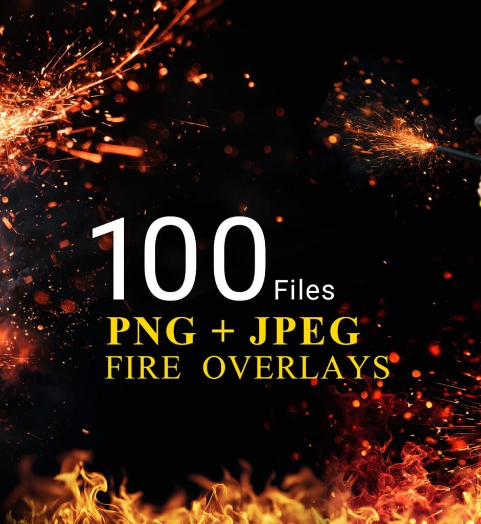 100 Fire Overlay PNG & JPEG | Transparent Flames Effect | Fire Clipart ...