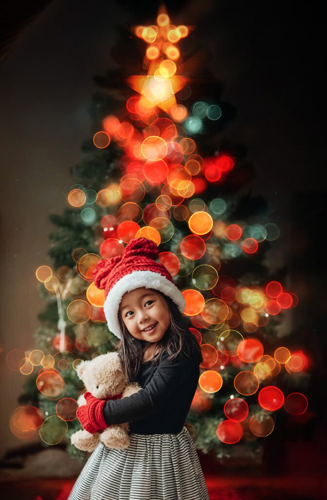 90 Christmas Bokeh Overlays | Holiday Photo Overlays | Festive Digital ...